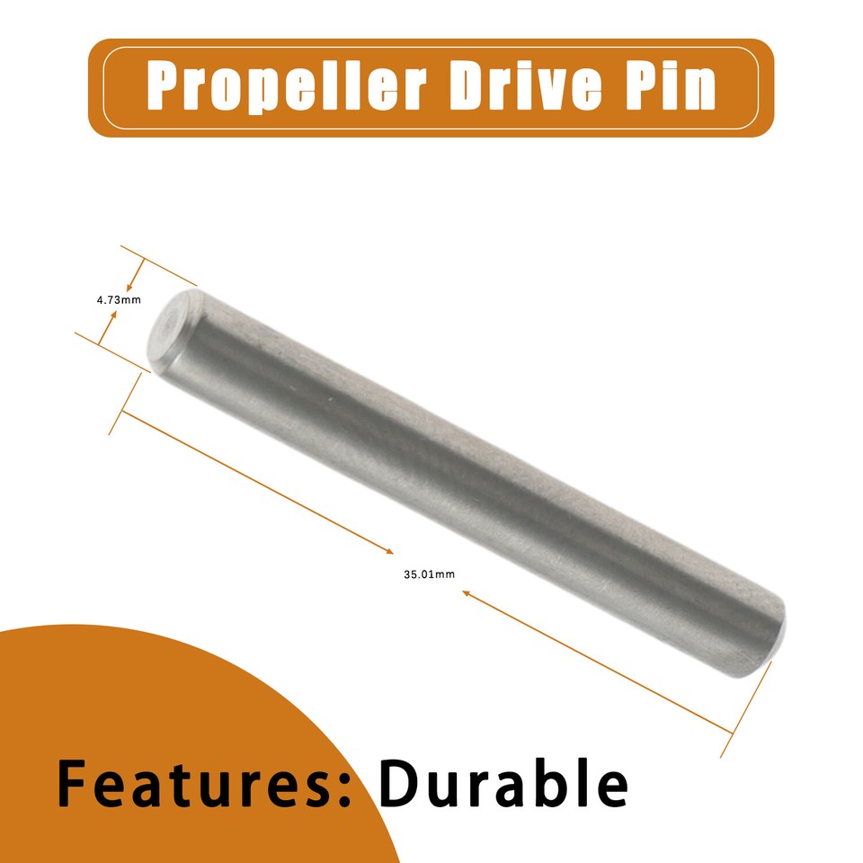 4 Pcs Propeller Shear Pin for Johnson Evinrude 10HP 18HP 20HP 25HP ...