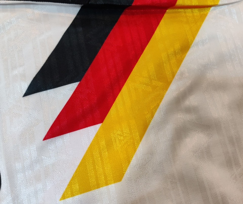 Germany World Cup 1990 Lothar Matthaus#10 Soccer Football Jersey Retro ...