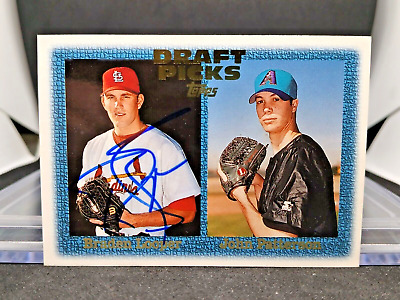 1987 Topps baseball signed MLB Auto # 477 Braden Looper St. Louis ...