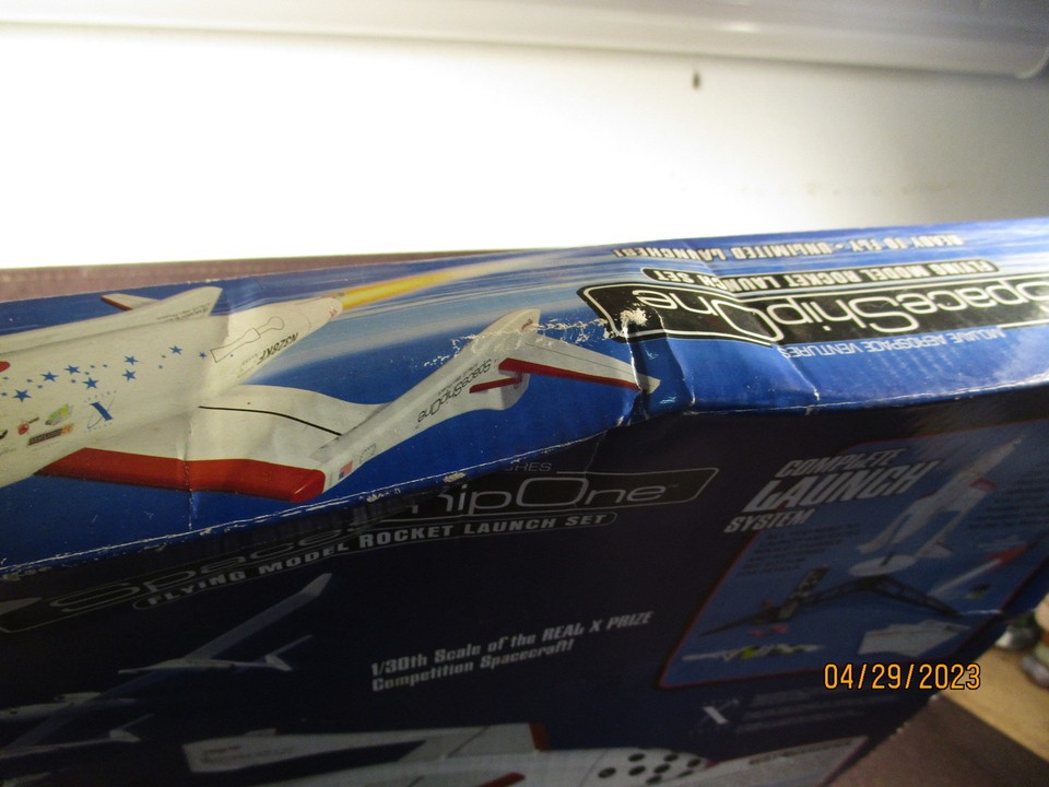Vintage Estes SpaceShipOne Flying Rocket #1891 NOS | eBay