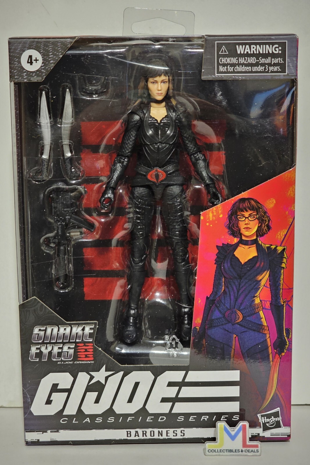 G.I. Joe Classified Series 6-Inch Snake Eyes Origins Movie: Baroness | eBay