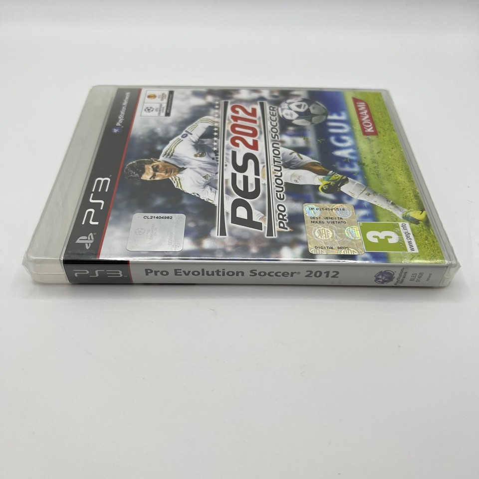 PES 2012 Pro Evolution Soccer PS3 Sony Playstation 3 PAL ITA Game New ...