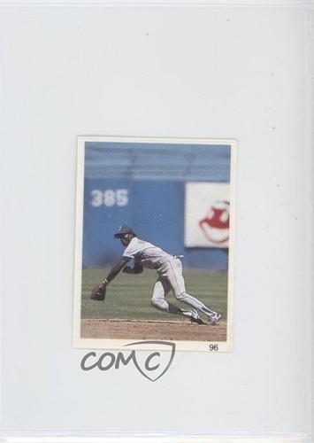 1989 Red Foley's Best Baseball Book Ever Stickers Harold Reynolds #96 ...
