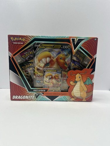 Pokemon Dragonite V Box Collection Box - New/Factory Sealed | eBay