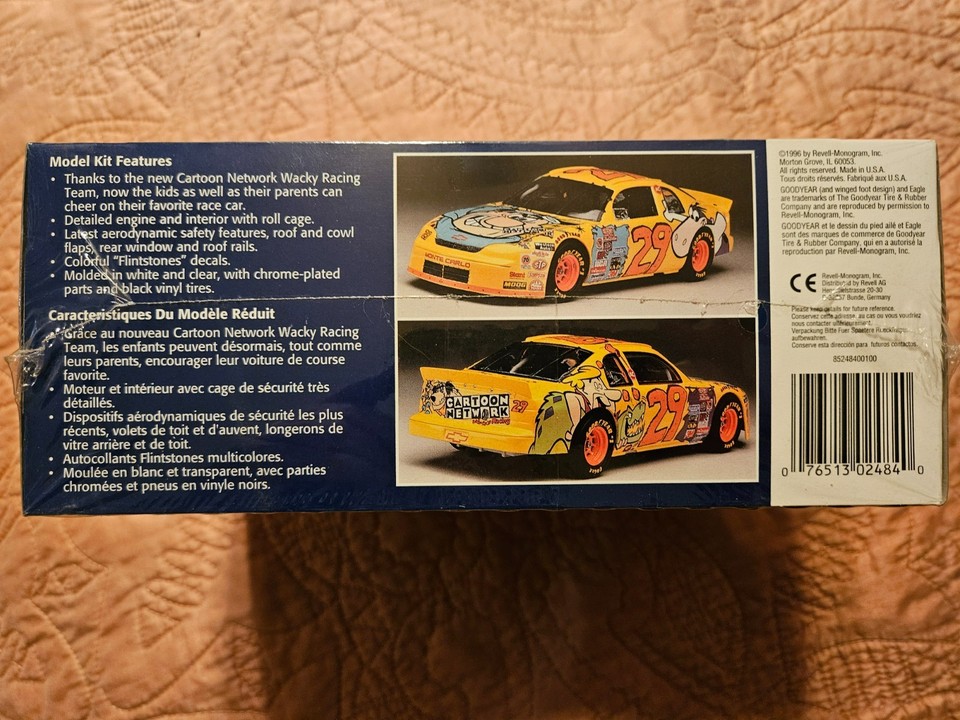 Steve Grissom NASCAR Cartoon Network '96 Chevy Monte Carlo 1/24 Scale ...