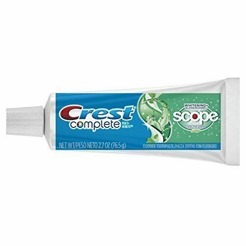 Crest Fluoride Toothpaste Whitening Plus Scope Minty Fresh Striped 2 ...
