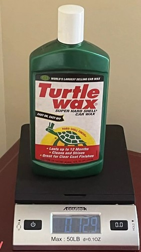 Vintage 2001 Turtle Wax Super Hard Shell Car Wax 3/4 Full Bottle | eBay