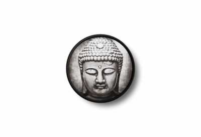 Patch badge embroidered border printed applique buddha buddhist yoga ...
