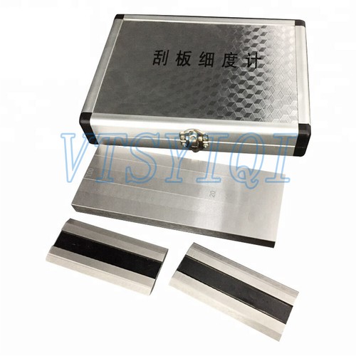 Double Groove Scraper Fineness Meter Stainless Paint particle fineness ...