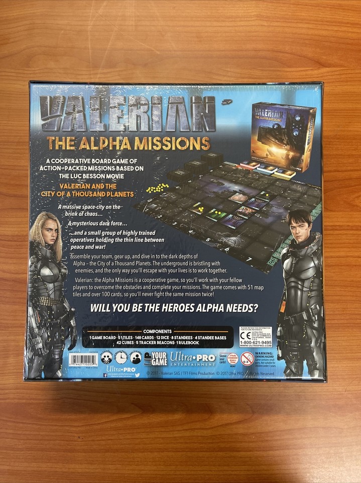 Valerian: The Alpha Missions Game New In box Sealed 74427102050| eBay