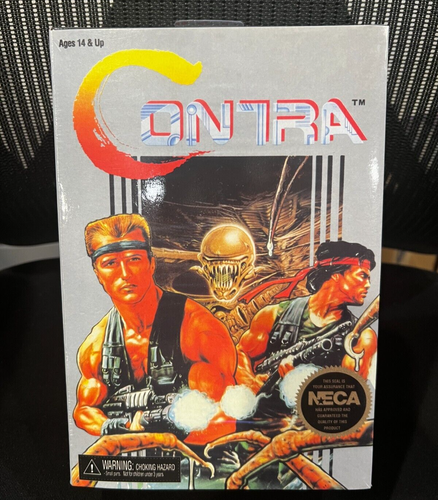 Contra Bill and Lance 2-pack 7 Inch Action Figures by NECA 2016 for ...