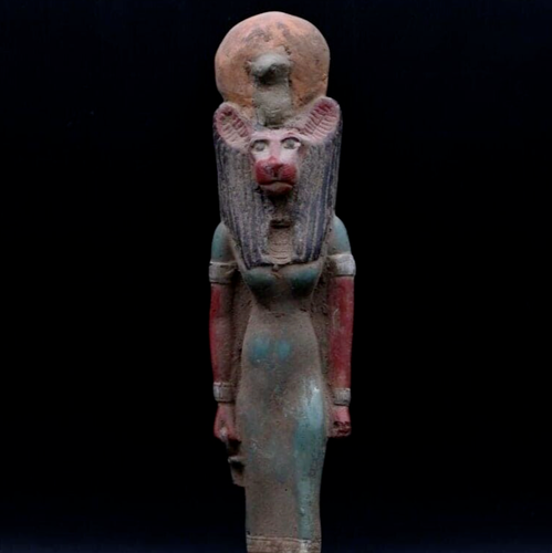 Ancient Egyptian Artifacts RARE EGYPTIAN STATUE OF TEFNUT Goddess of ...