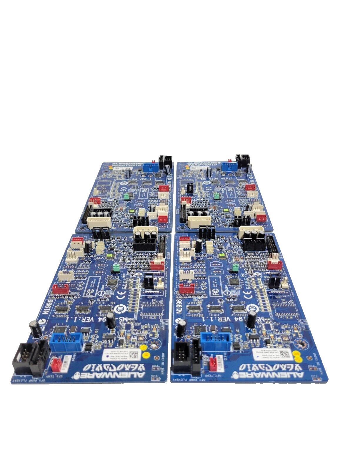 LOTS OF 4 GENUINE DELL ALIENWARE AURORA R2 FX MASTER CONTROL BOARD MS ...