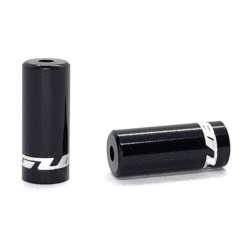 GUB Bicycle Cable Ferrules - Black Aluminum - 4mm (Shifter) and 5mm ...