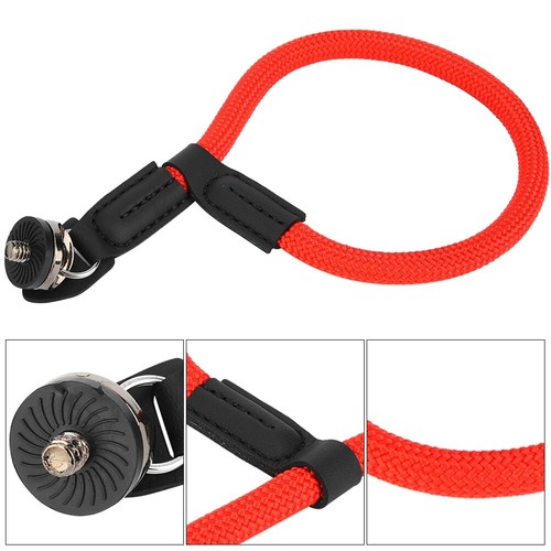 Camera Wrist Band Safety Lanyard Hand Rope With 1/4'' Adapater For OECM ...
