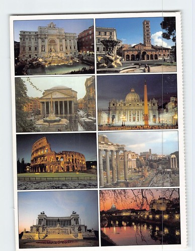 Postcard Famous Places/Landmarks in Rome Italy | eBay