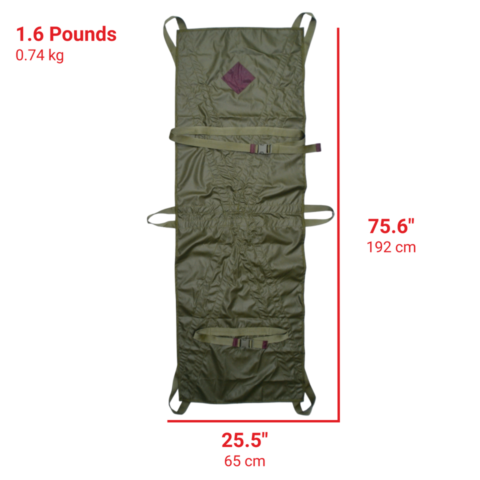 DERBY Folding Rescue Stretcher Lightweight Tactical Emergency Litter ...