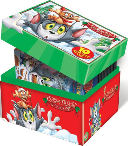 Tom And Jerry . Big Box . 10 Action Packed DVDs . DVD Box Set . NEU ...