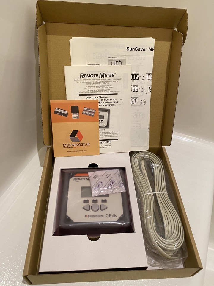 Morningstar RM-1, Remote Meter | eBay
