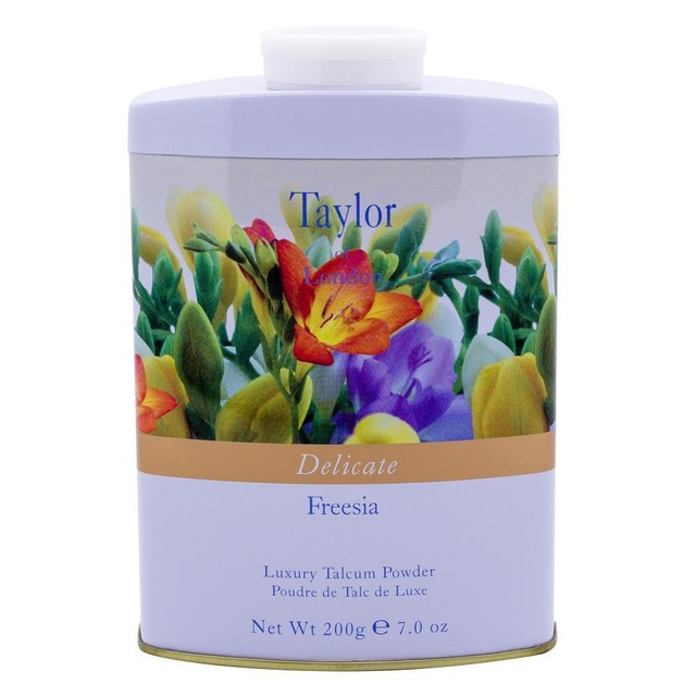 Delicate Freesia by Taylor of London for Women Talcum Powder 7oz for ...