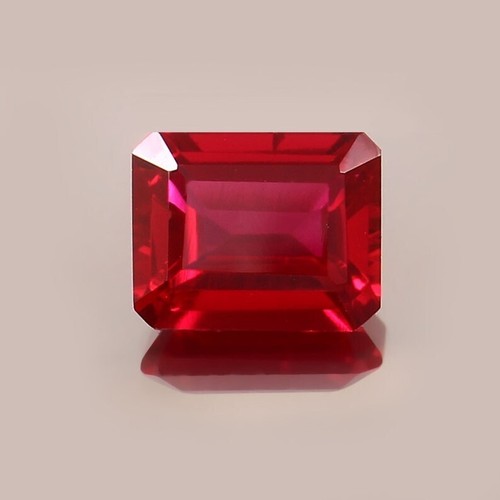 AAA 12x6 MM Flawless Blood Red Ruby Emerald Cut Loose Gemstone ...