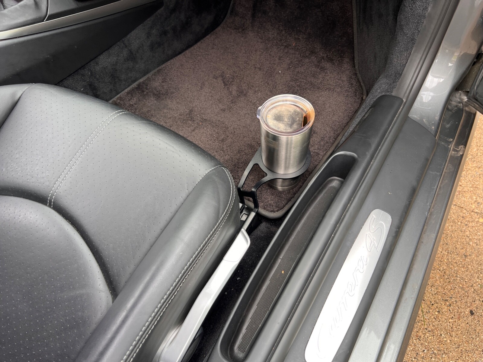 1997-2005 Porsche 911 996 Right side passenger seat Cup Holder | Black ...