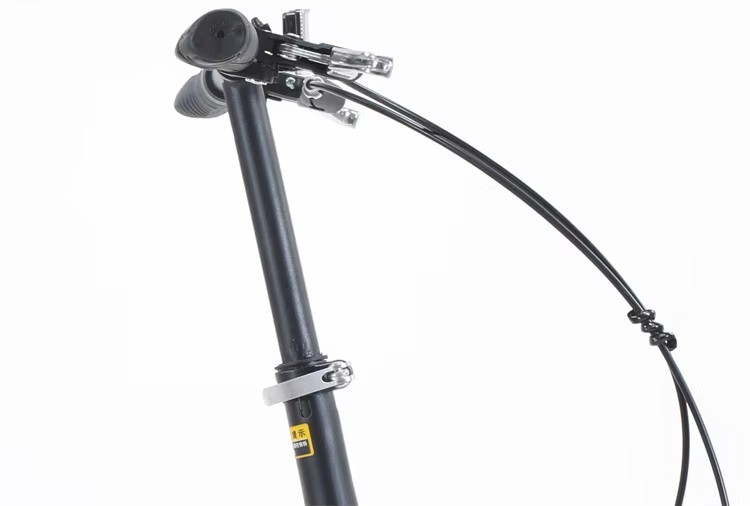 16" Folding Bike Single Speed Disc-brake Portable Bicycle High Carbon ...