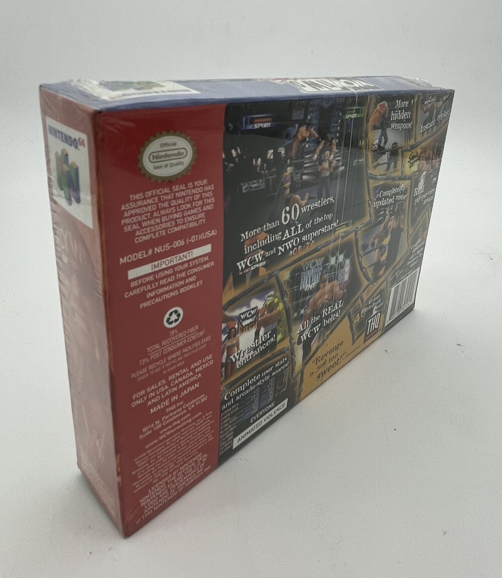 WCW/NWO Revenge (Nintendo 64, 1998) for sale online | eBay