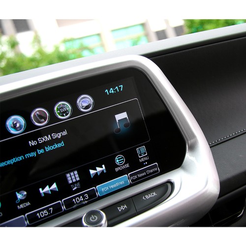 8 Inch Chrome GPS Navigation Panel Frame Trim Cover For Chevrolet ...