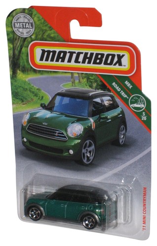 Matchbox MBX Road Trip 5/20 (2019) Green '11 Mini Countryman Toy Car 1/ ...