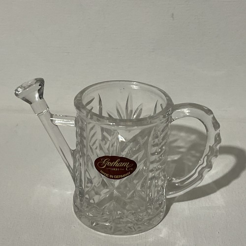Gorham (Germany) Small Crystal Watering Can Sculpture B6 | eBay