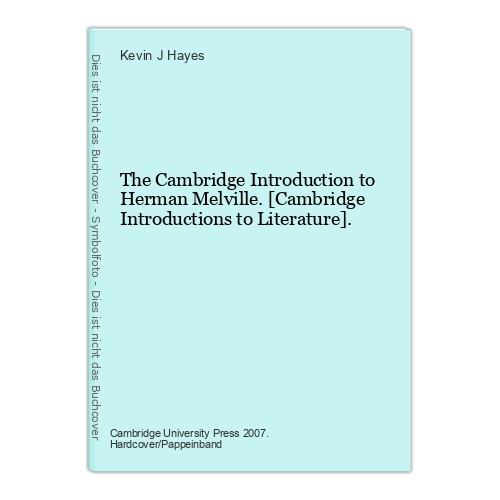 The Cambridge Introduction to Herman Melville. [Cambridge Introductions ...
