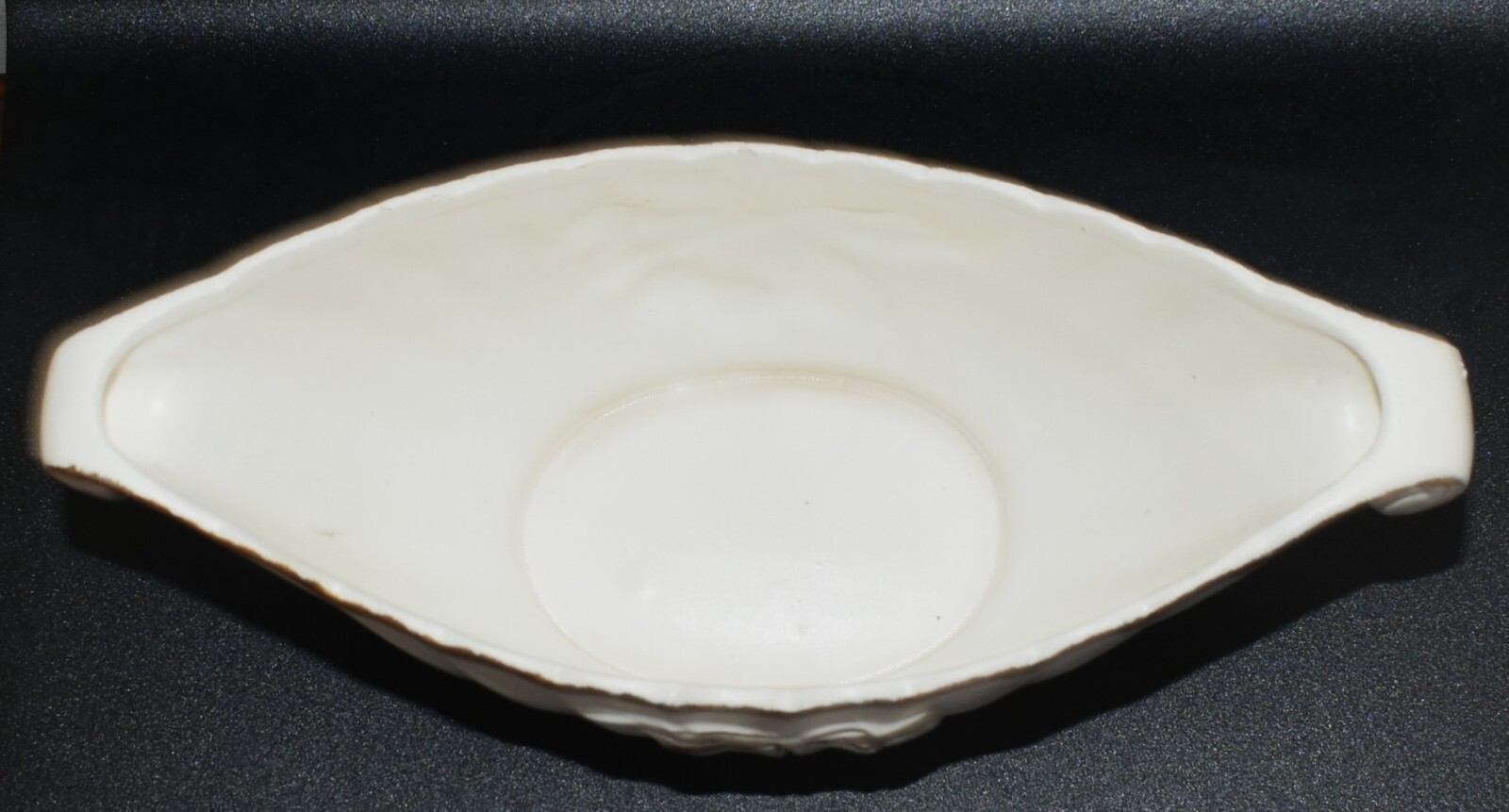 Vintage Scalloped Embossed Gold Trim Pottery Bowl Dee Dee Imports Japan ...