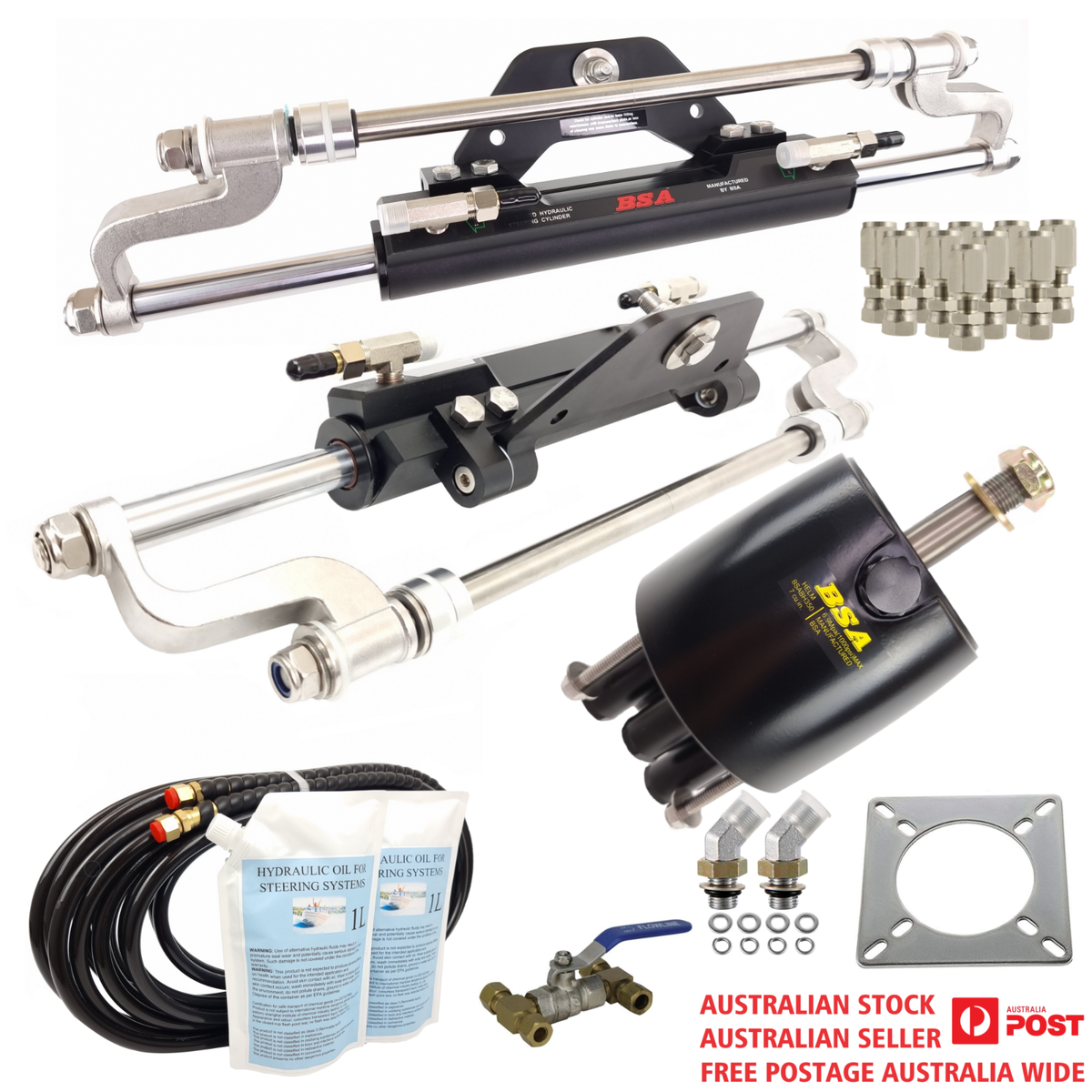 Outboard Motor Steering Systems SEAFIRST MO350V Hydraulic Steering