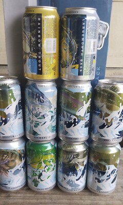 Busch light Beer Can 2022- 2024 Fishing Sets Empty 10 Cans Bottom ...