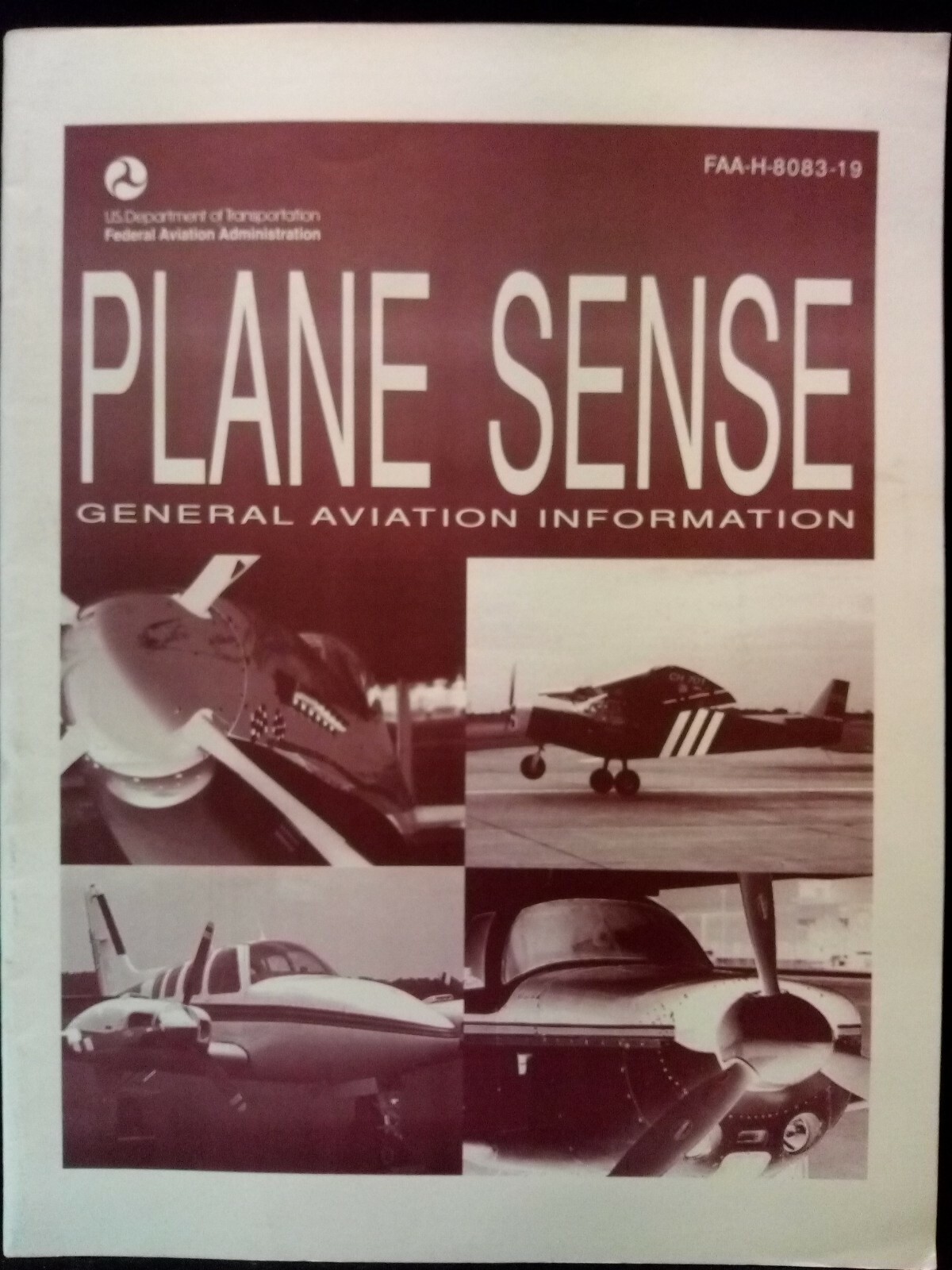 Plane Sense General Aviation Information US DOT FAA-H-8083-19 1999 | eBay