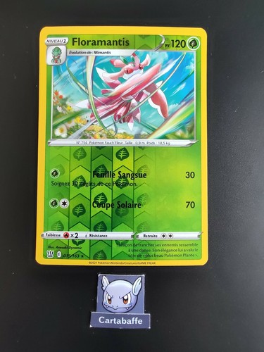 Carte Pokémon Floramantis 015/163 Reverse EB05 Styles de Combat | eBay