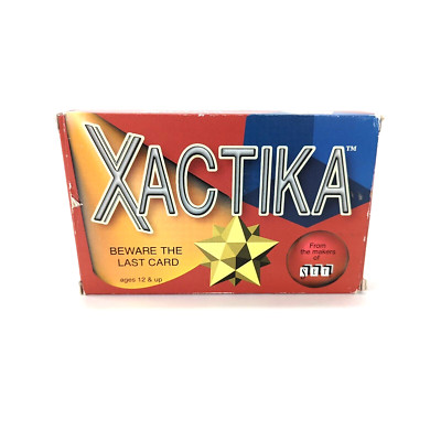 Xactika Card Game | eBay