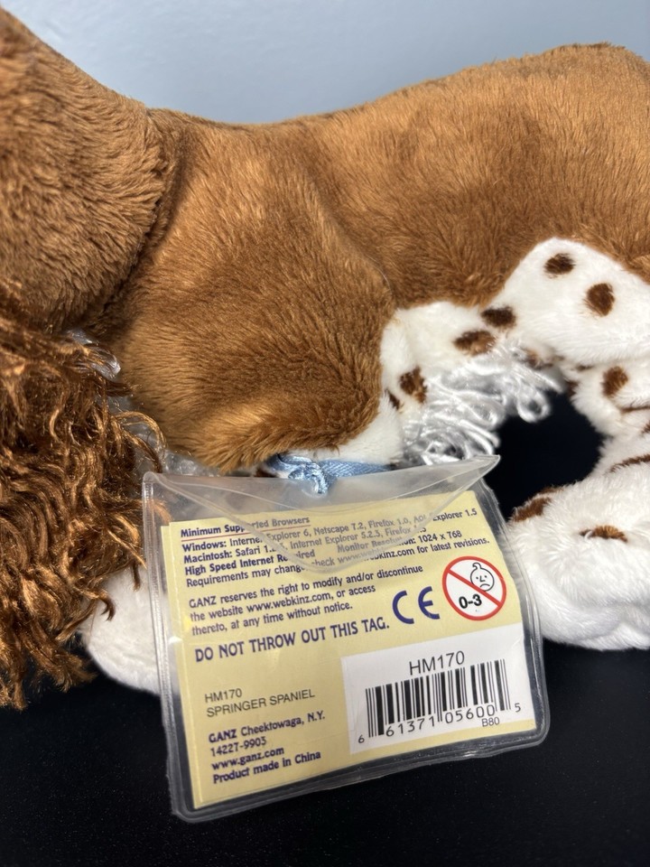 Webkinz Springer Spaniel New with Sealed Unused Code Tag * 06/2009 | eBay