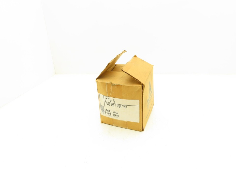 Armstrong D1175-5 75a3 f&t Steam Trap 3/4" NPT 11/64" Orifice 75psig | eBay