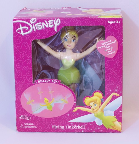Disney Flying Tinkerbell Tethered Flying Fusion Toys Tink Peter Pan New ...