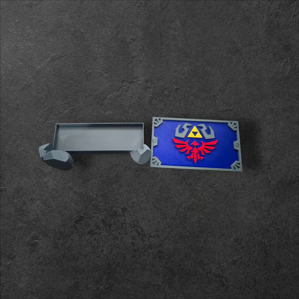 Zelda Inspired Hylian Shield Nintendo Switch Dock Cover | 3D Printed ...
