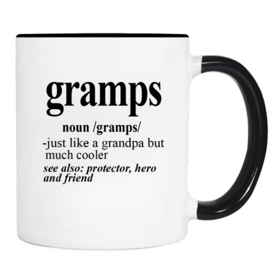 Gramps Noun - 11 oz Mug - Gramps Gift - Gramps Mug - Pregnancy Reveal ...