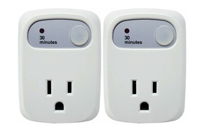 2 Pack Simple Touch C30004 Single Setting Original Auto Shut-Off Safety ...