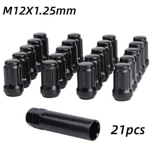 20pcs 6 Spline/Point 12mmx1.25 Lugnuts Tuner Conical/Cone Seat Rims w ...