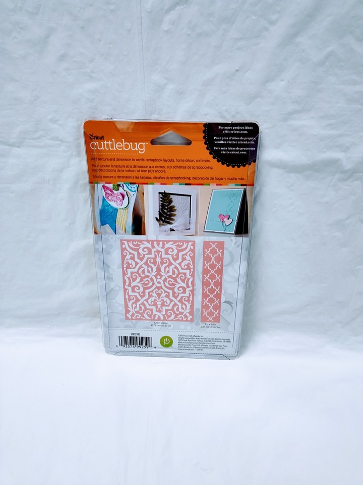 Provo Craft Cricut Cuttlebug Elaborate Quatrefoil Embossing Folder ...