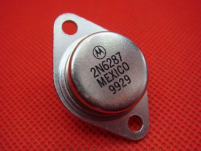 5PCS x 2N6287 AUDIO AMP TRANSISTORS MOT TO-3 NEW, (B42) | eBay