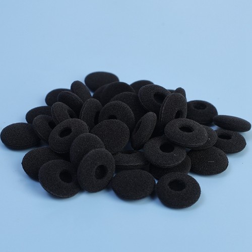 200PCS Replacement Ear Tips Headsets Earbuds Soft Sponge Foam ...