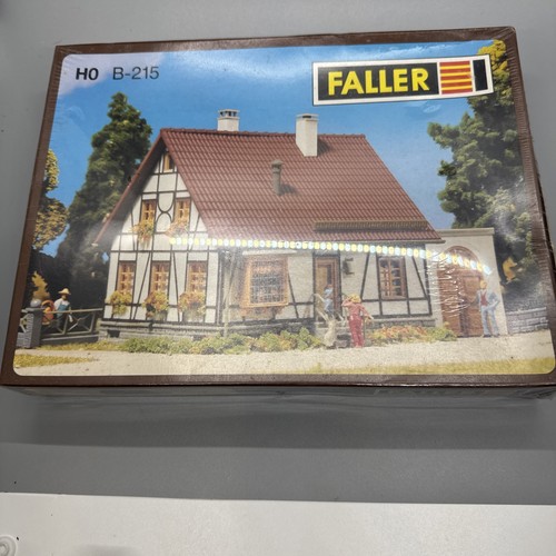 Faller B-215 Timbered House With Garage HO Scale | eBay