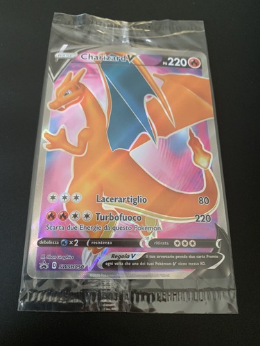 Charizard V Promo SWSH050 Futuri Campioni Carta Pokémon SEALED MINT ...